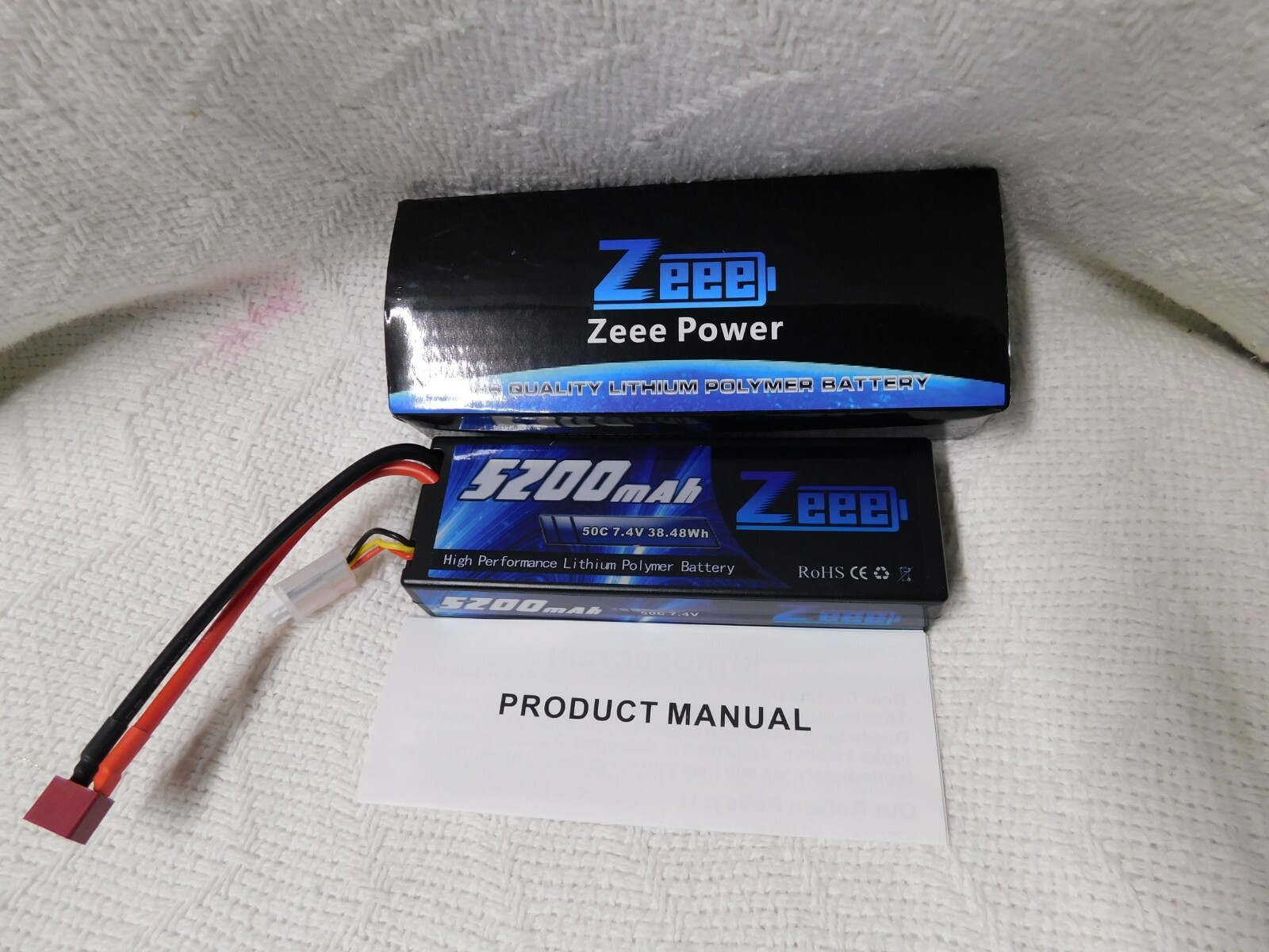 Zeee Power Lot(2) 5200 mAh 50c High Performance Lithium Polymer Battery ...