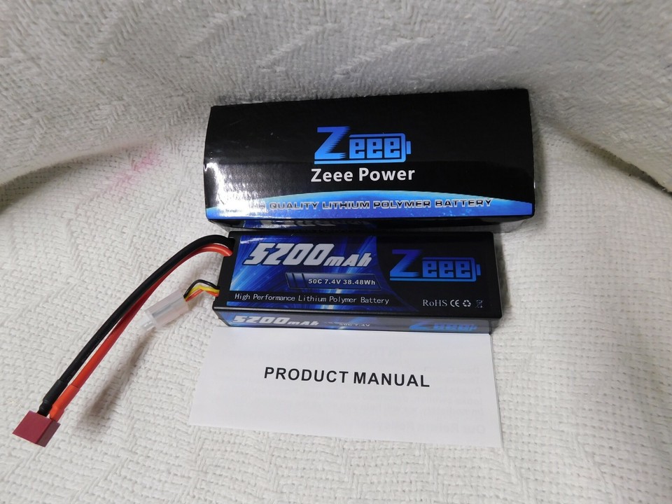 Zeee Power Lot(2) 5200 mAh 50c High Performance Lithium Polymer Battery ...