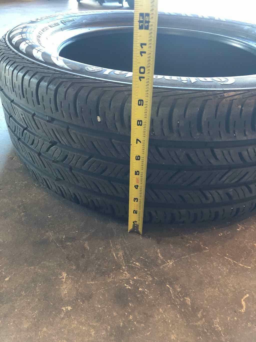 225/55/R17 Tire tires Continental 17" Continental 17 inch Used 225 55 ...