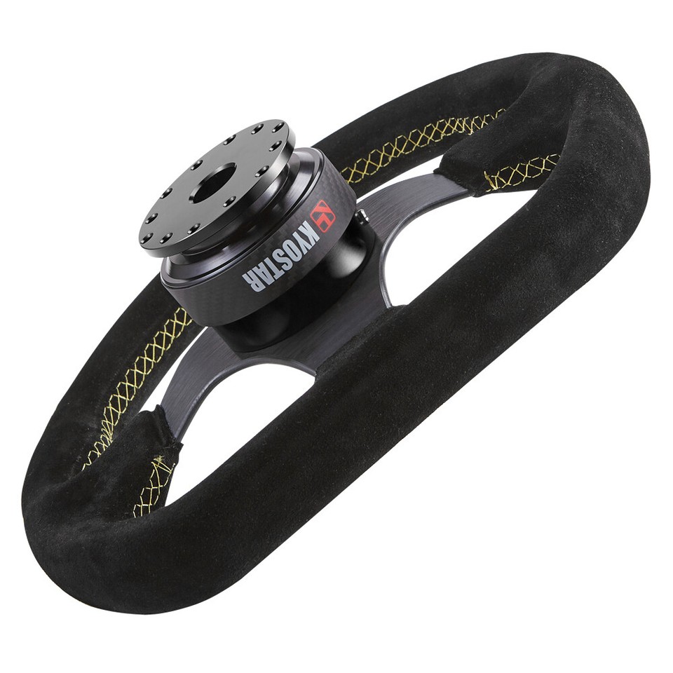 KYOSTAR 100% Real Carbon Fiber Steering Wheel Quick Release Control Hub ...