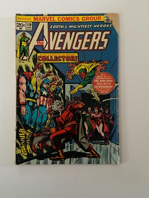 The Avengers 119 The Uncanny Collector Marvel Comics 1974 | eBay
