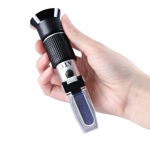 Logic Box Sucrose Refractometer for Honey Moisture Brix and Baume 3-in ...