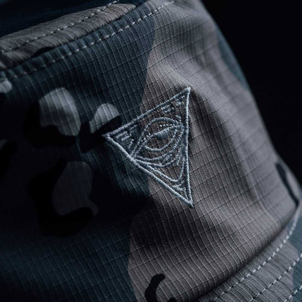 M - QILO x White Phosphor Whitephos - Bucket Hat - in Blueberry Choco ...