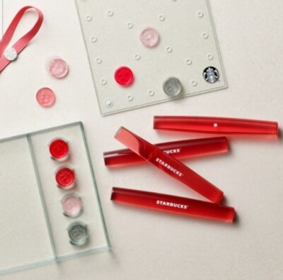 [STARBUCKS] The Game Of YUT SET (PINK) KOREA TRADITIONAL GAME /Limited ...