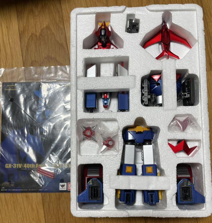 GX-31V Soul of Chogokin 40th Anniversary BANDAI Voltes V Figure From ...