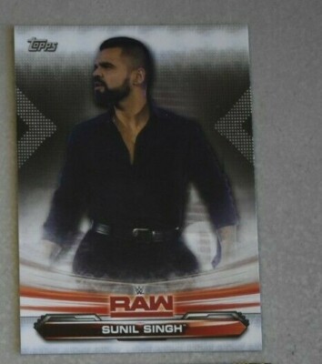2019 WWE Sunil Singh card #70 | eBay