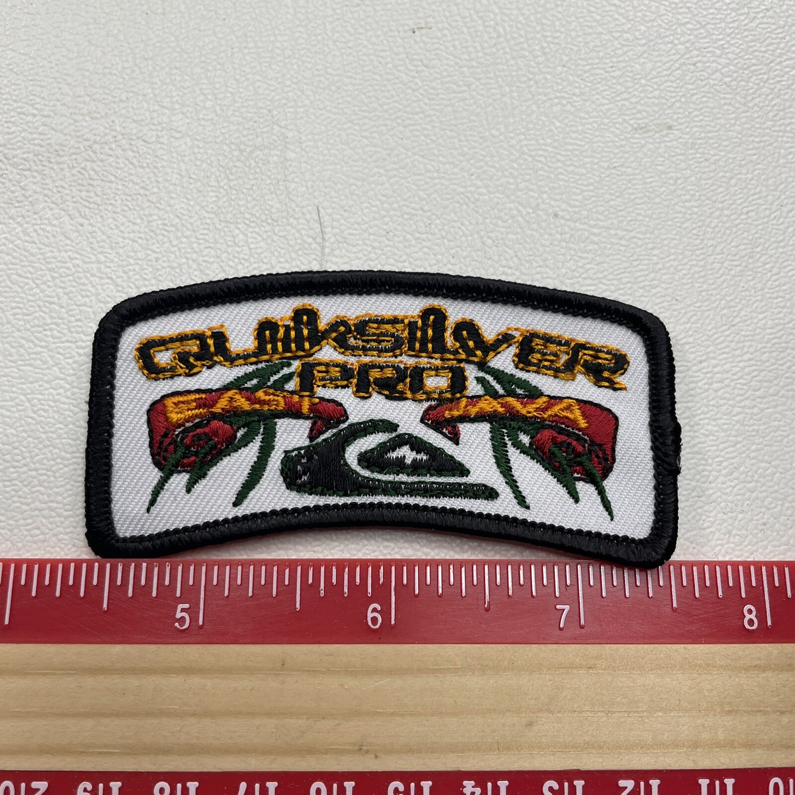 c 1990s QUIK SILVER PRO Surfer Surfing Theme Patch S004 | eBay