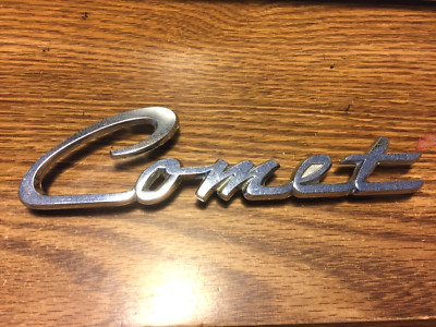 1964 MERCURY COMET CHROME HOOD EMBLEM | eBay