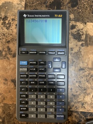 Texas Instruments TI-82 Graphing Scientific Calculator with Cover ...