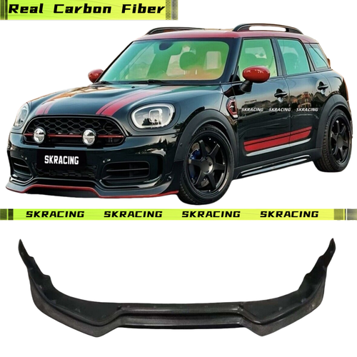Carbon Fiber Front Bumper Lip Splitter For Mini Cooper Countryman JCW ...