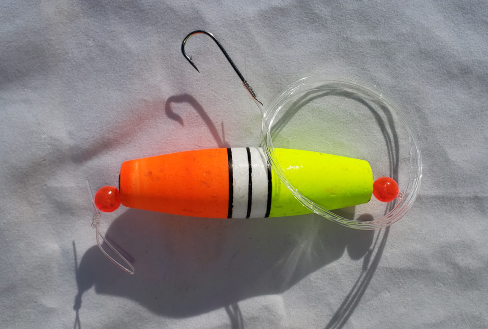 6 Cigar Float weighted popping cork Rig bluefish redfish | eBay