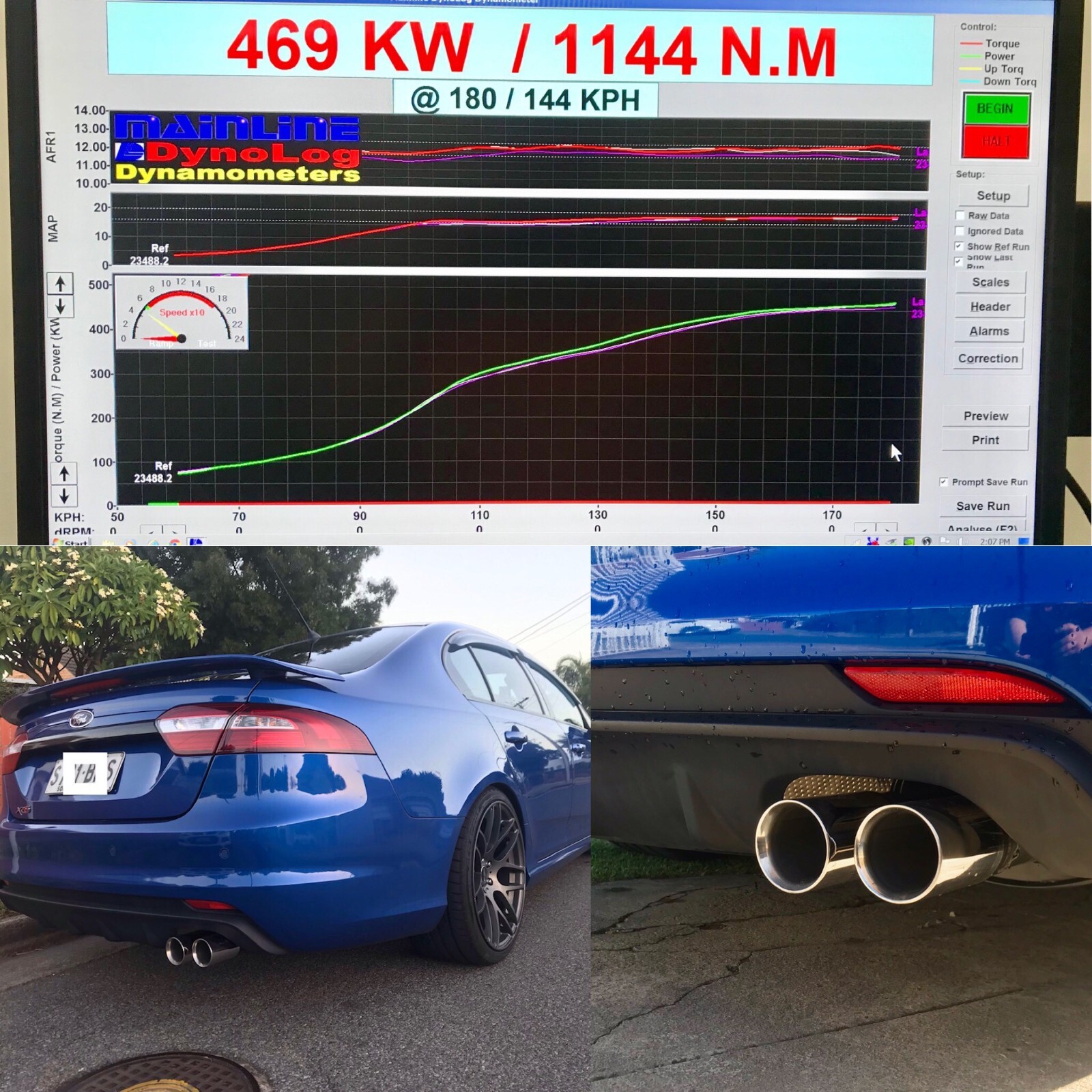 VENOM FG FGX Turbo Back System Sedan - Ford FG XR6 XR6T F6 F6E FPV ...