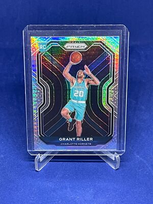 GRANT RILLER 2020-21 PANINI PRIZM HYPER PRIZM ROOKIE RC #295 | eBay