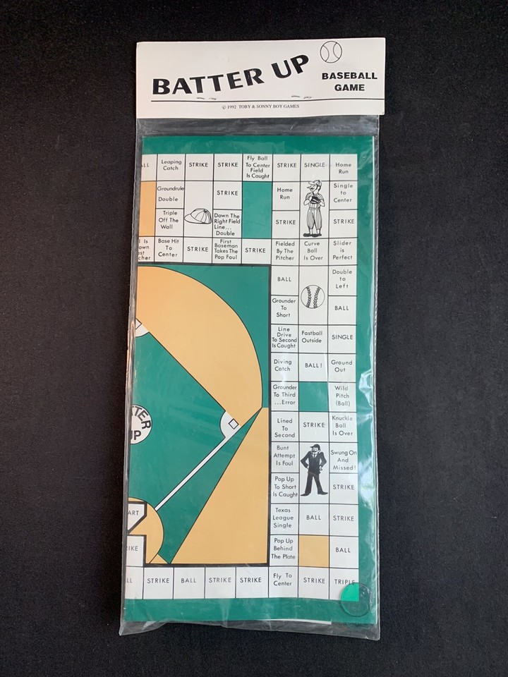 Vintage 1992 Batter Up Baseball Board Game by Toby & Sonny Boy Games | eBay