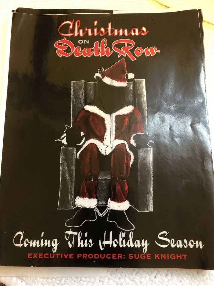 HipHop Memorabilia Christmas On Death Row Records Suge Knight 60 Emblem ...