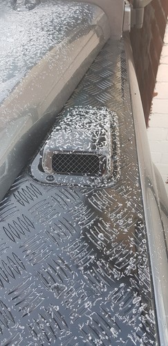 Land Rover Defender Wing Top Air Intake Scoop Grill Left Hand - DA4000 ...