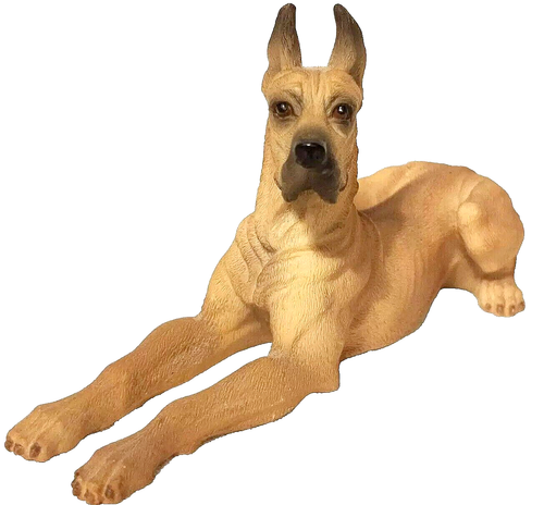 Great Dane Life-like Mini Dog Figurine - Pacific Giftware - Vintage '99 ...