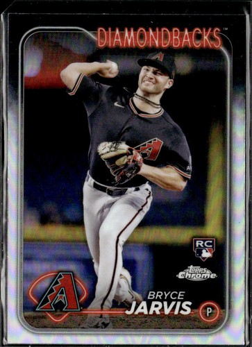 2024 Topps Chrome Refractor Bryce Jarvis Arizona Diamondbacks RC #75 | eBay