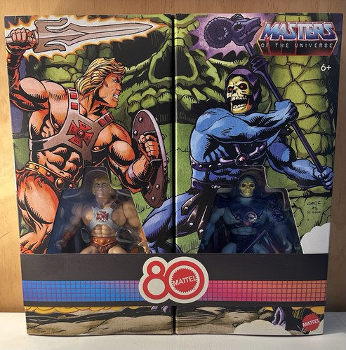 Masters of the Universe He-Man vs Skeletor Origins Action Figures 2 ...