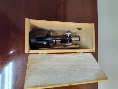 Monolux 100x 200x 300x VIINTAGE MICROSCOPE in WOODEN BOX | eBay