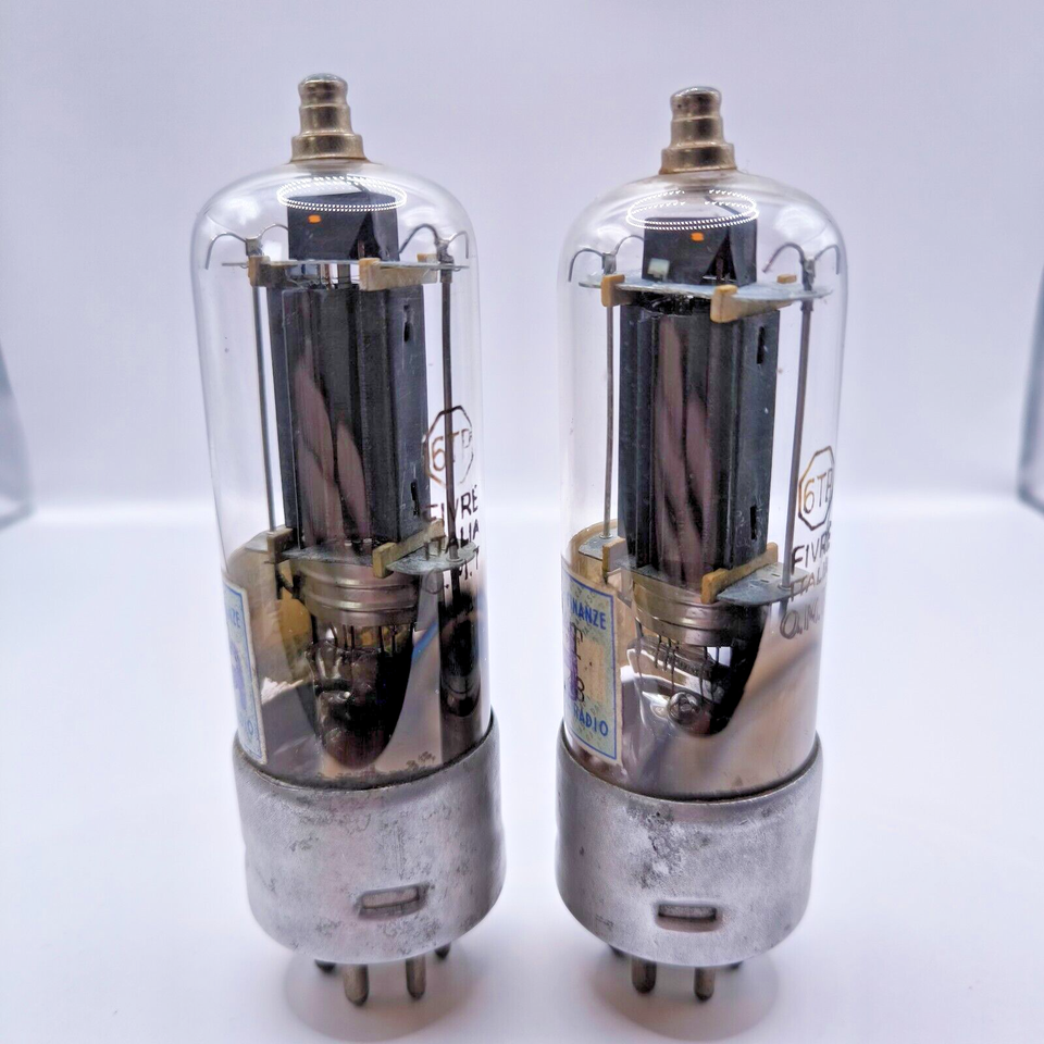Fivre 6TP 807 ATS25, military output power tube, early, solid foil ...