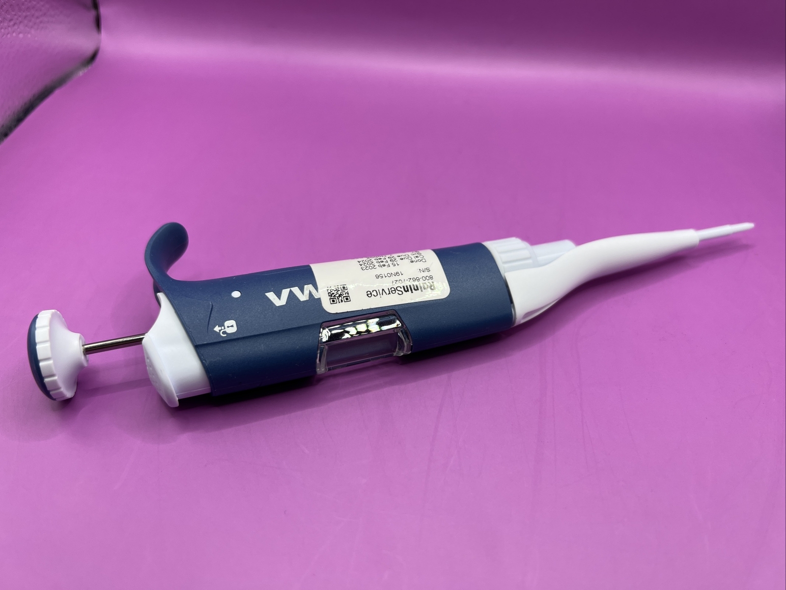 VWR High Performance Single Channel Pipettor newest model, pn 76169-274 ...