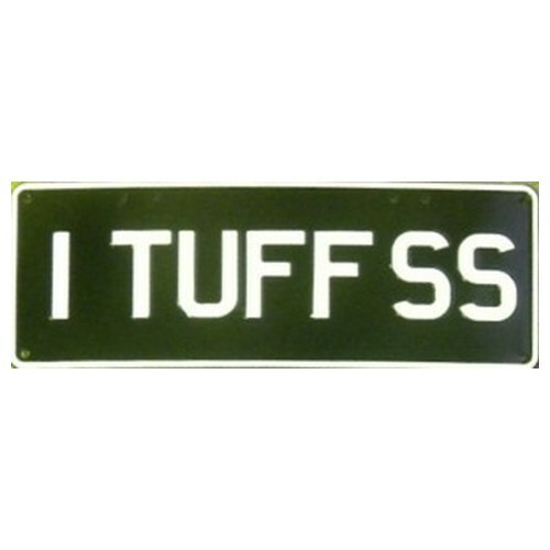 Novelty Number Plate - 1 Tuff SS AUS Licence Plate Sign Wall Art Home ...