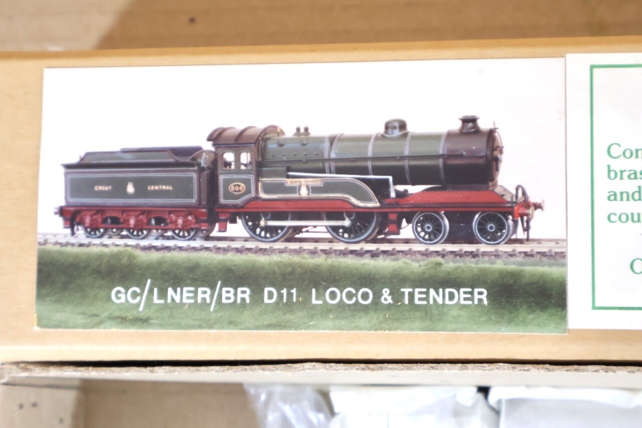 LITTLE ENGINES KIT BUILT GC LNER BR 4-4-0 CLASS D11 LOCOMOTIVE & TENDER ...