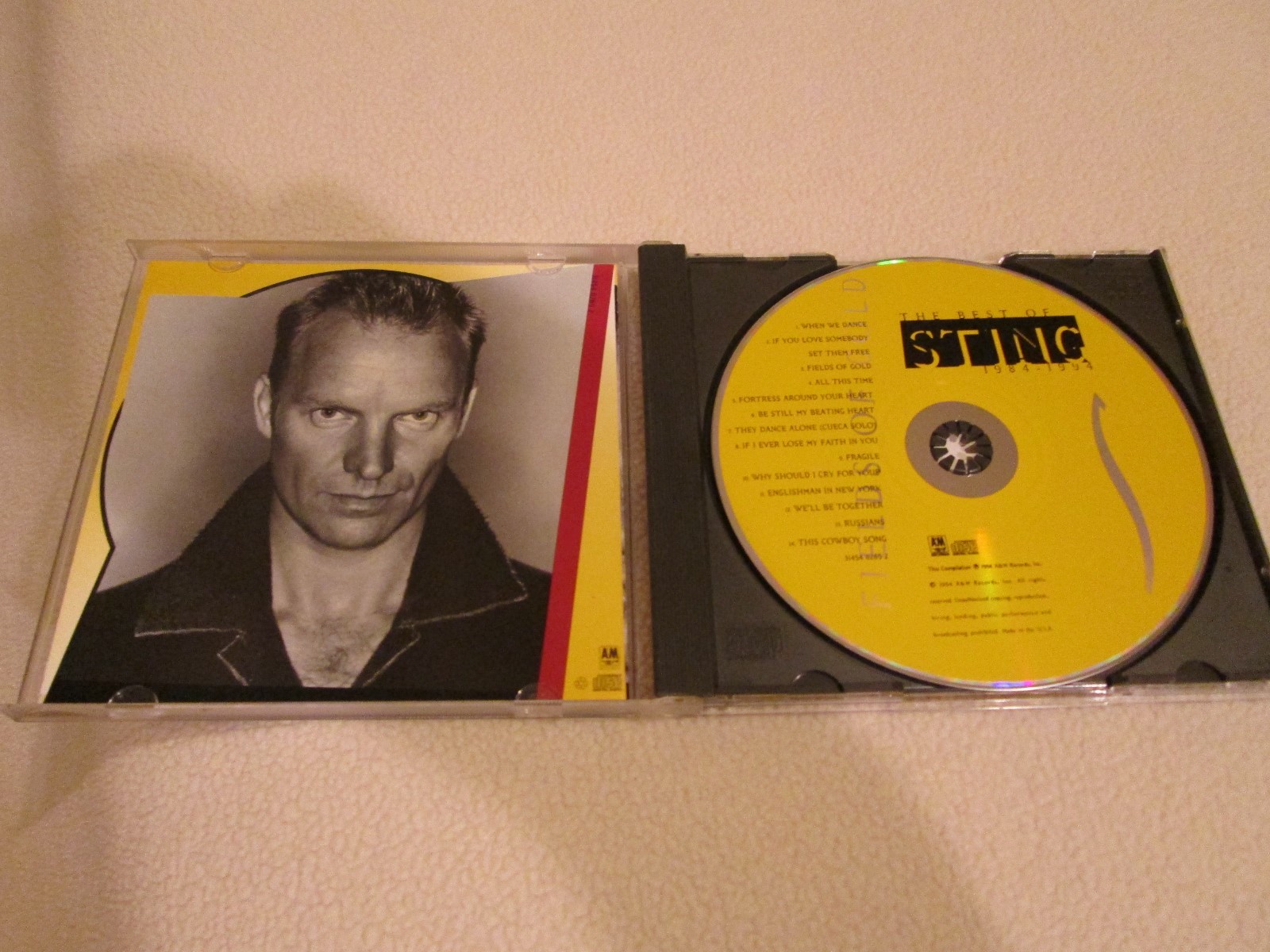 STING CD PAIR - FIELDS OF GOLD / TEN SUMMONERS TALES 731454026925 | eBay