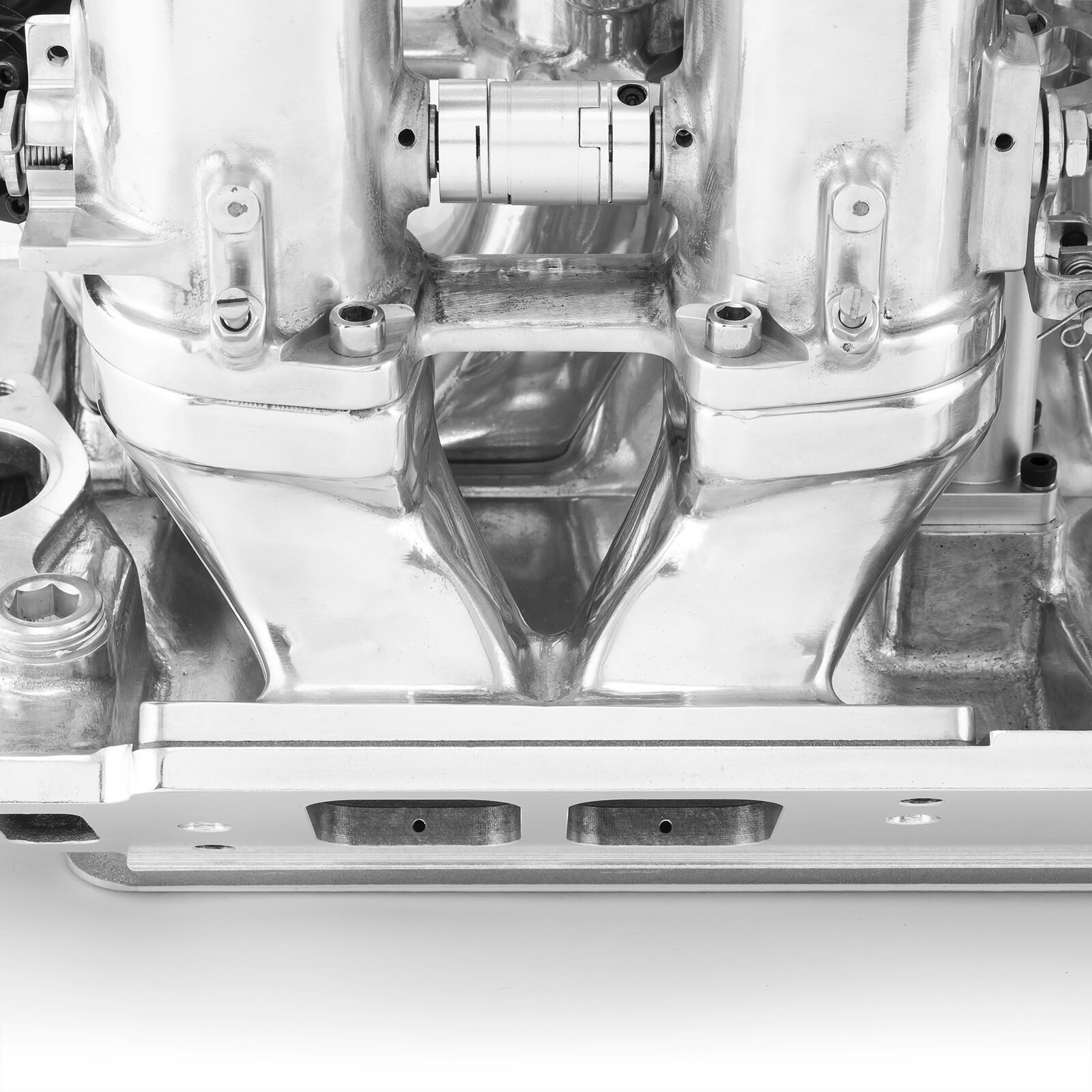 Chevy BBC 454 Downdraft 8 Stack EFI Intake Manifold System Complete ...