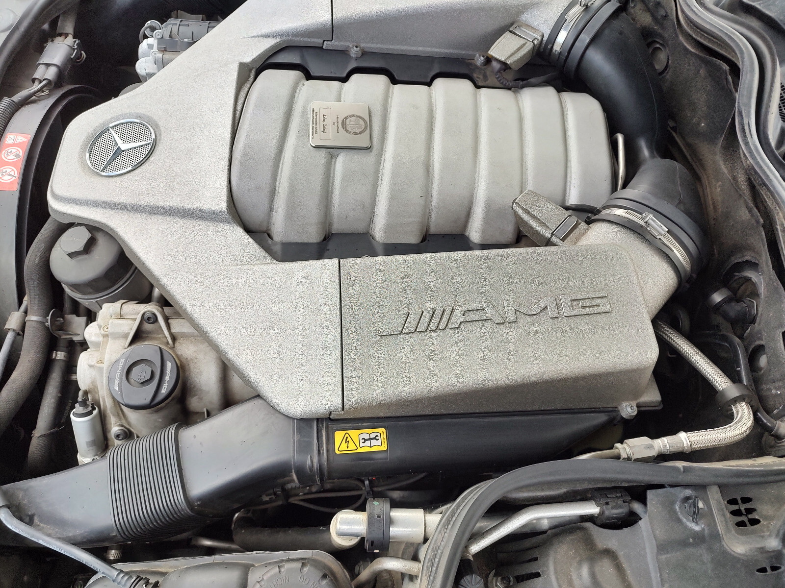 2007 Mercedes E63 AMG 6.2L V8 M156 Engine Motor Transmission Combo *As ...
