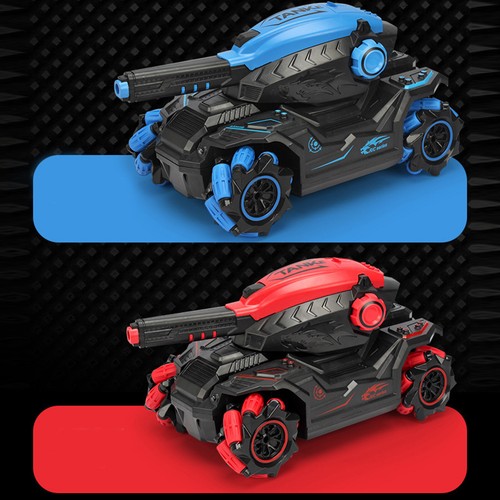 2.4G Electric Remote Control Water Bombs Tank Car 60 Degree Rotation ...