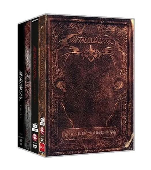 Metalocalypse: The Complete Series ,Seasons 1-4 (8-Disc DVD,Box-Set ...