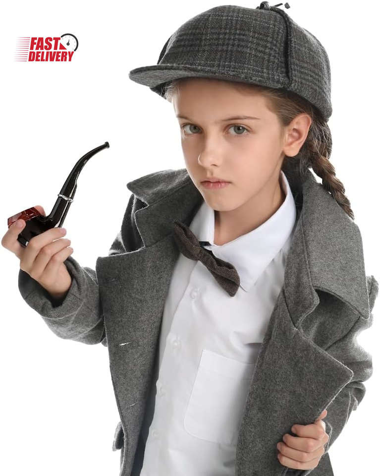 Fake Cigar Pipes for Smoking – Prop Pipe for Sherlock Holmes Costume ...