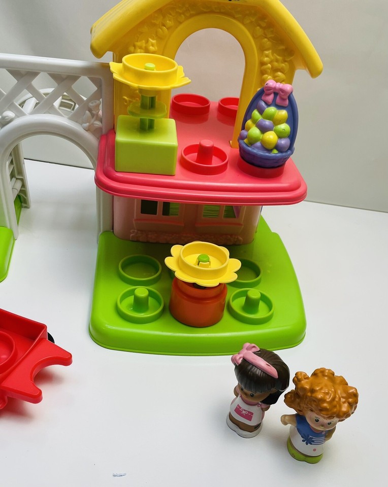 Fisher Price Little People Flower / Garden Shop Figures Flowers Rare | eBay