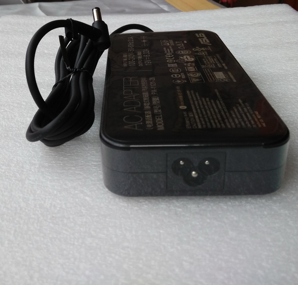 Original OEM ASUS 120W 19V 6.32A AC/DC Adapter for ROG GL752VW-T4307T ...