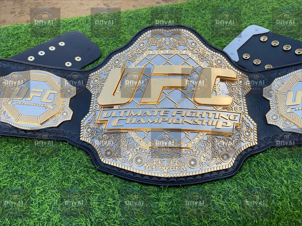 UFC Ultimate Fight Championship Title Belt CNC HD Tripple Layered Title ...