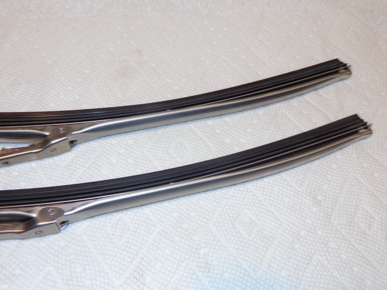 (2) ..‘NOS’.. Trico PR-15-2W .. Wiper Blade Holders ..1970’s .. Satin ...