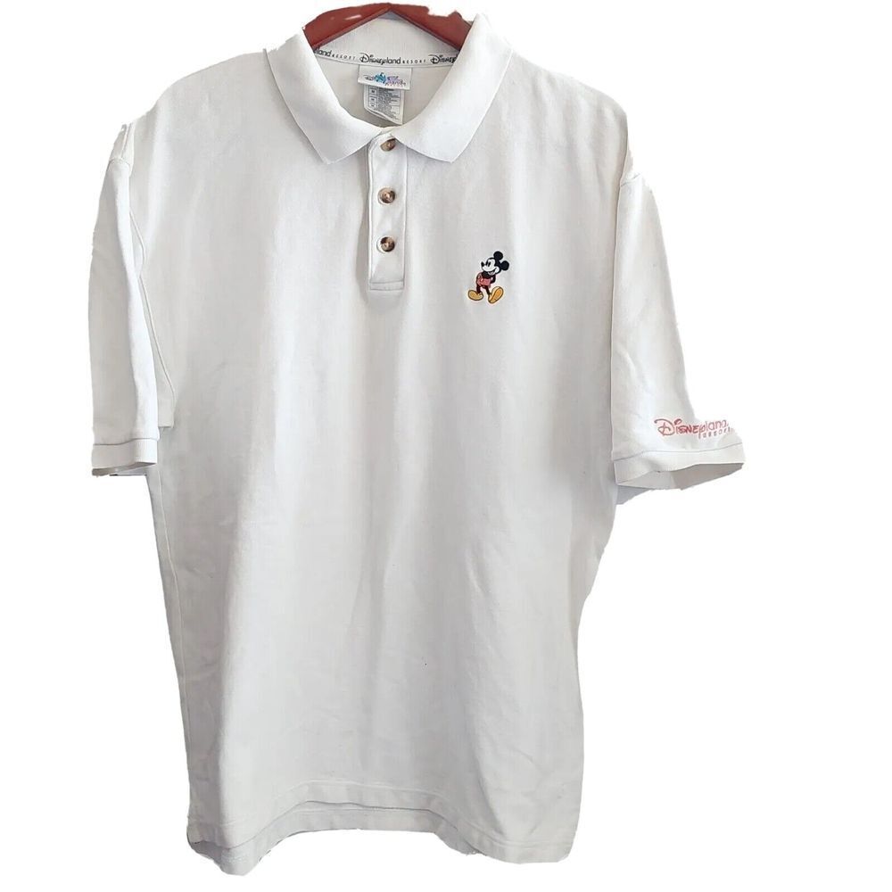 Disneyland Resort Embroidered Mickey Mouse Mens Polo … - Gem