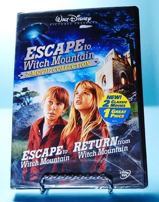 Disney Classic Escape To Witch Mountain/Return to Witch Mountain 2 DVD 2006 New 786936706031| eBay