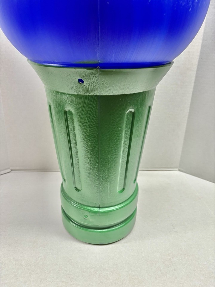 General Foam 28" Giant Blue Christmas Light Bulb Cordless Blow Mold ...
