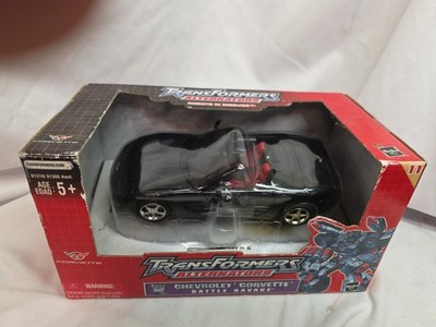 Transformers Alternators Battle Ravage Chevy Corvette 2004 Hasbro New ...