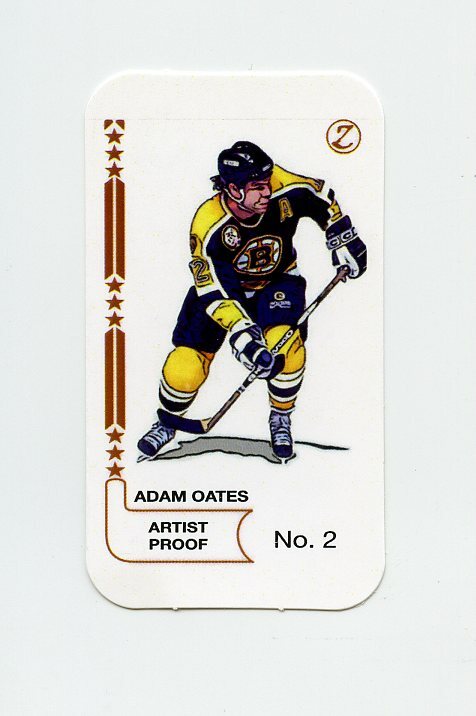 #TN24053 ADAM OATES Oddball Artist Proof Hockey Card | eBay