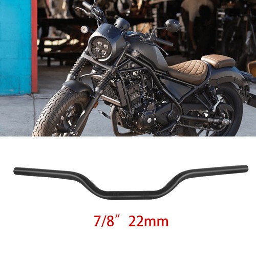 Motorcycle 7/8" Handlebars Tracker Drag Bars Black For 2020-2025 Honda ...