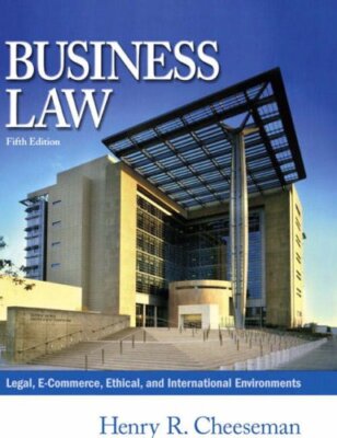 Business Law, Cheeseman, Henry R. 9780131009417| eBay