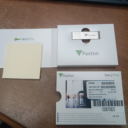 Paxton Access 930-010-US Net2 Pro Software on USB | eBay