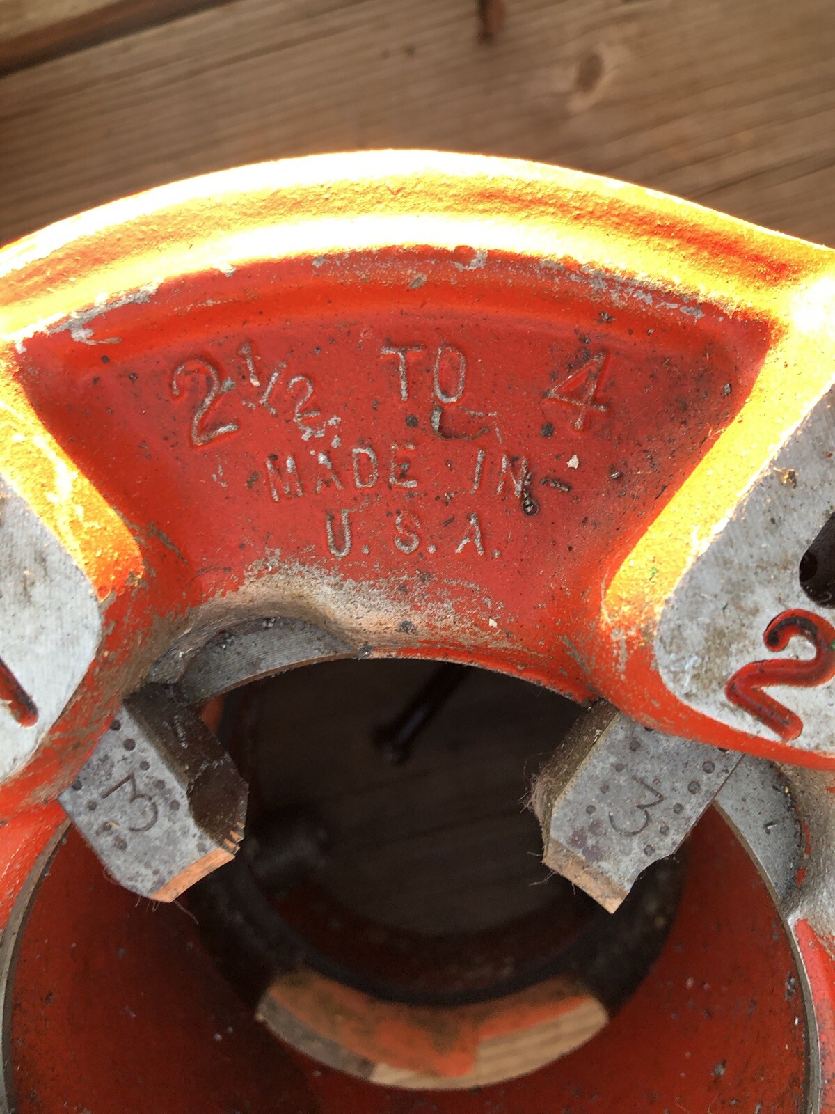 RIDGID 4P-J POWER THREADING/ GEARED PIPE THREADER 2-1/2" - 4" | eBay