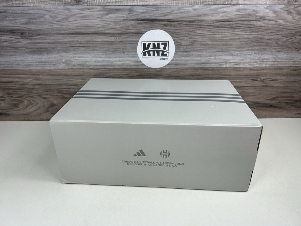 *Adidas Harden Volume 9 'Stormtrooper' White Black Basketball (JR2504 ...