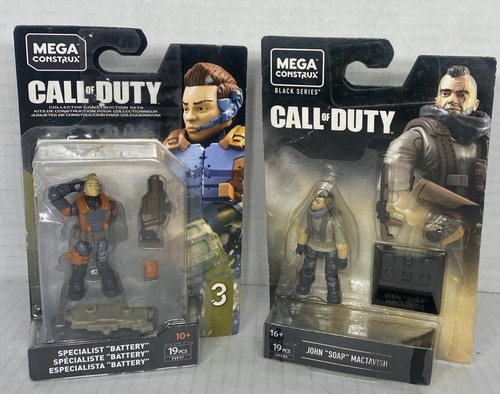 MEGA Construx Call Of Duty Specialist “Battery” & John “Soap” Mactavish ...