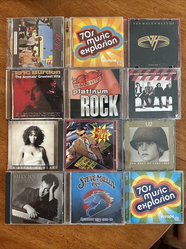 rock cd lot. 12 CDs | eBay